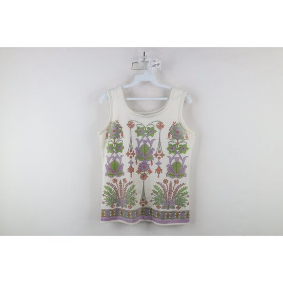 Vintage | Tops | Vintage 6s 70s Mid Century Modern Mcm Womens M ...